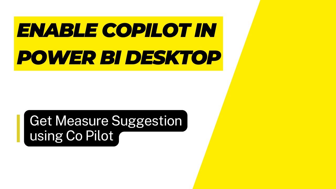 Unlock the Power of CoPilot in Power BI Desktop: Effortless Measure ...