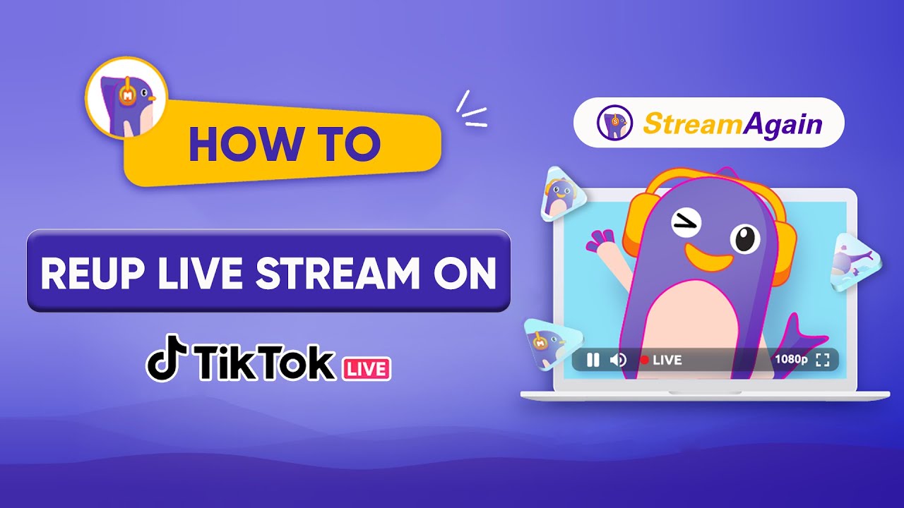 StreamAgain | How to re-up live stream TikTok 2023 with StreamAgain ...