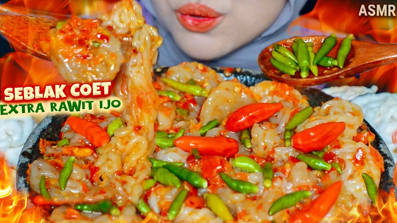 MEREM MELEK 🥵🔥SEBLAK COET ALA MANG RAPAEL EXTRA RAWIT IJO BIKIN NANGIS ...