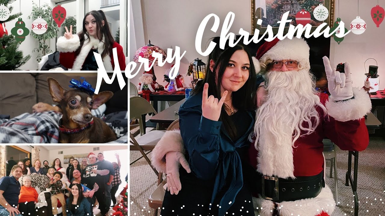 A Christmas Vlog--VLOGMAS DAYS 24 & 25 - YouTube
