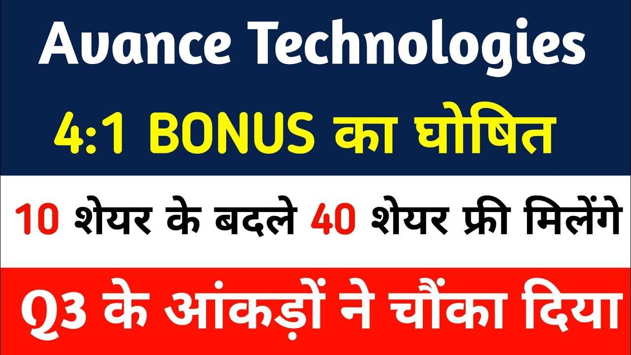 Avance Technologies Ltd | Avance Technologies Share | Avance ...