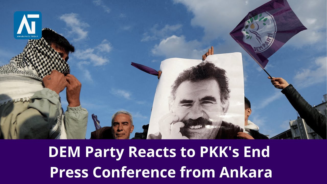 Pro-Kurdish DEM Party Holds Presser After PKK Dissolution | Turkey ...