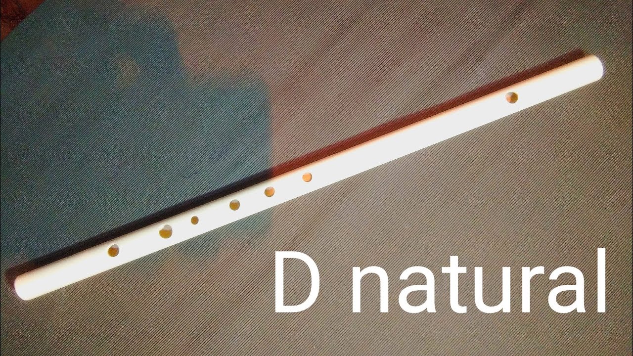 how to make D natural flute making process at UPVC plastic material ...
