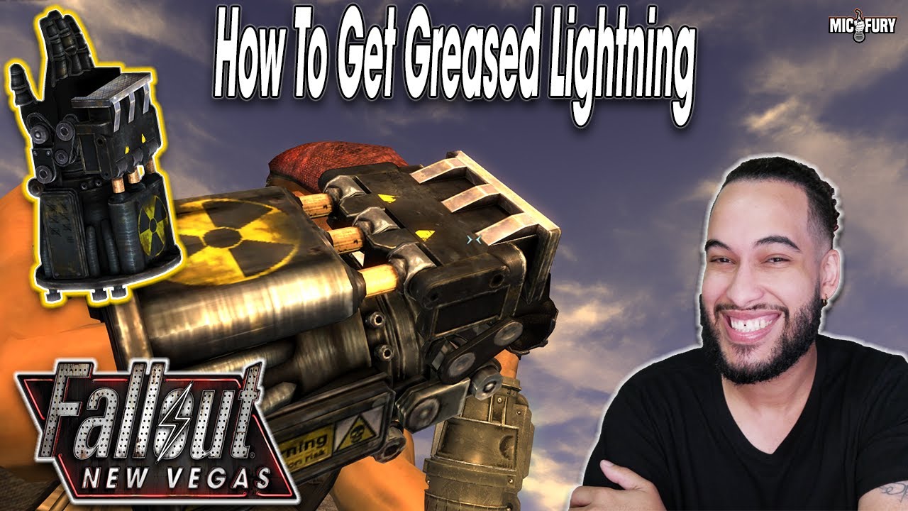 Fallout New Vegas - How To Get Greased Lightning (Legendary Weapon ...