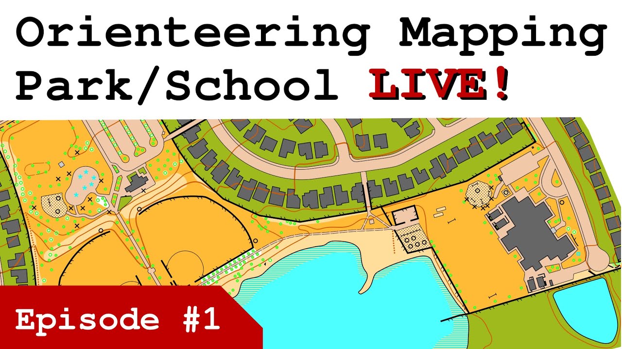 Live Orienteering Mapping - Episode #1 - YouTube