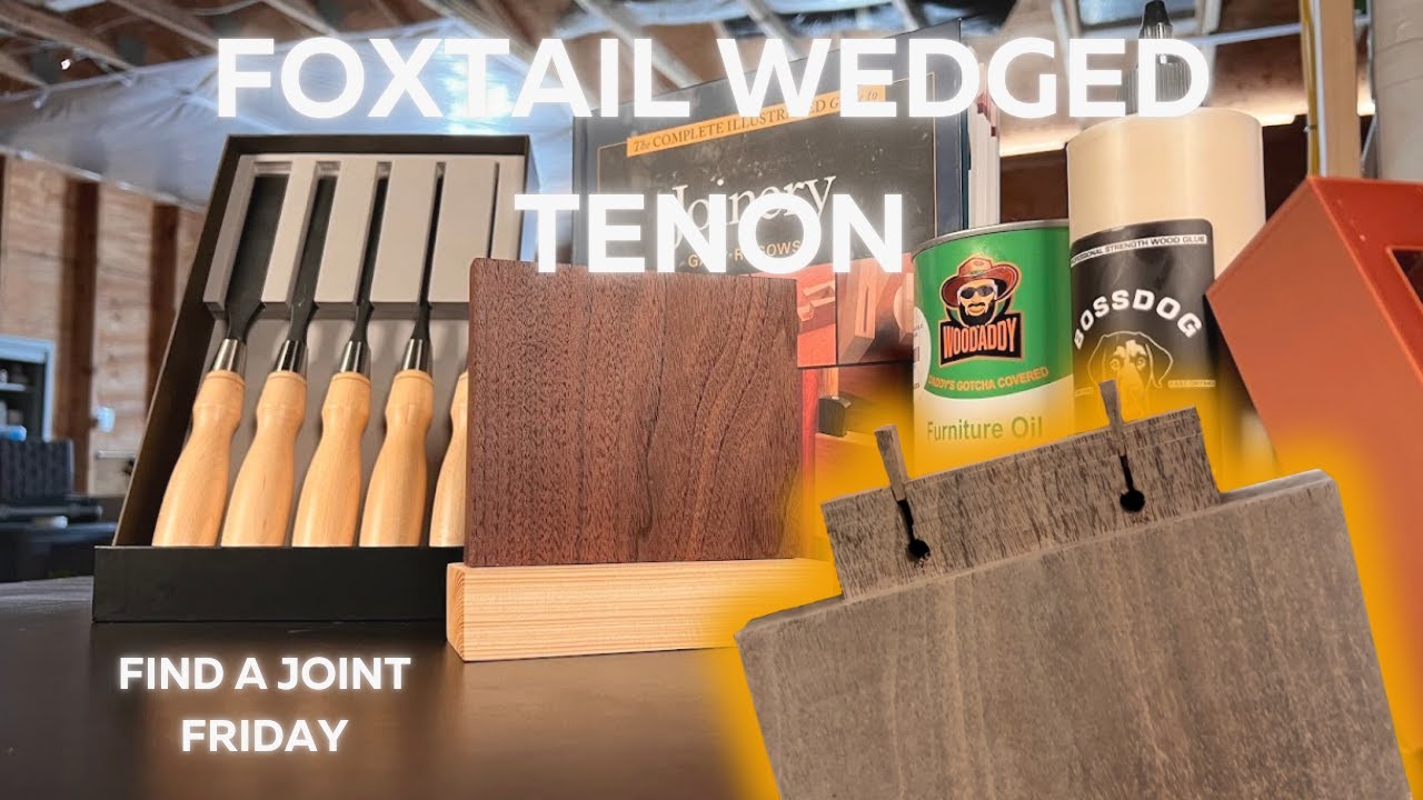 How To Make A Foxtail Wedged Tenon II A Step By Step Guide - YouTube