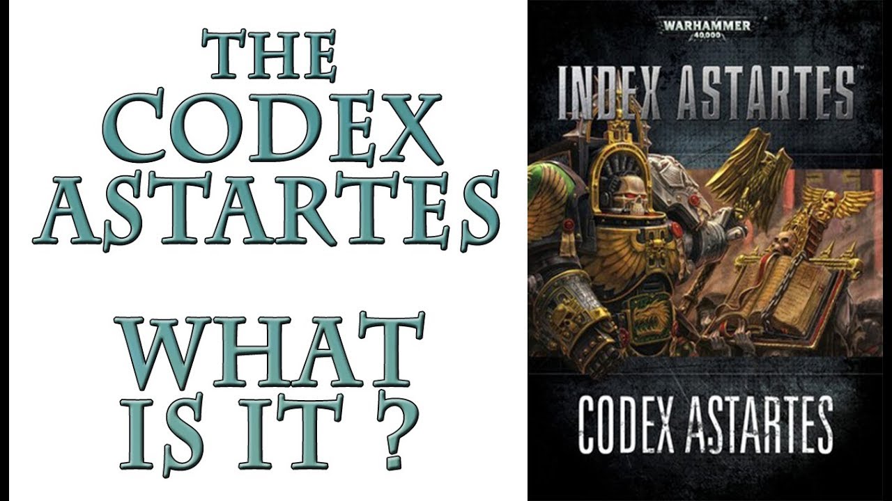 Warhammer 40k Lore - The Codex Astartes, What is It? - YouTube
