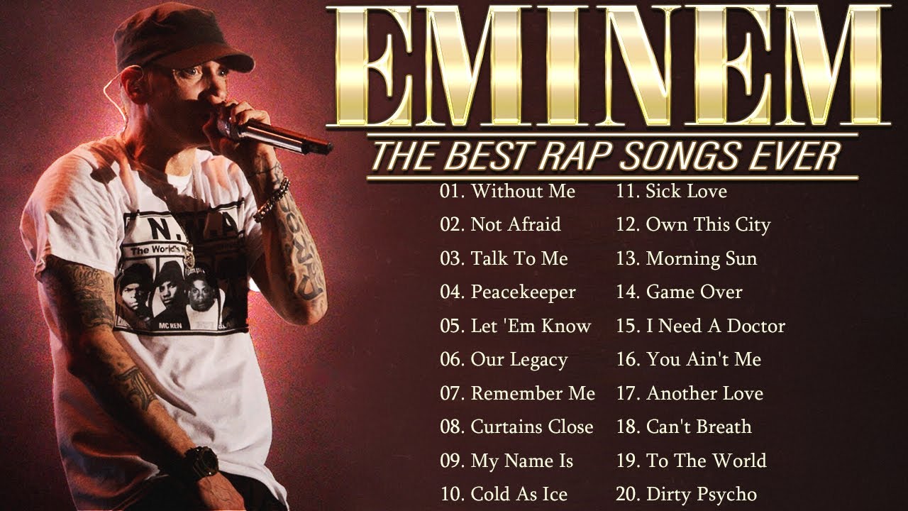 Best of Eminem Hits Playlist 2023 - Best Rap Songs Of Eminem Full Album ...