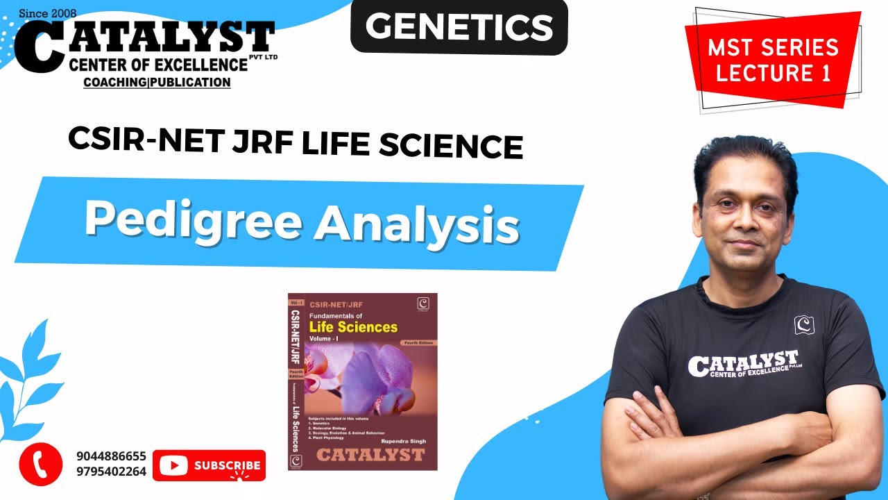 Pedigree Analysis - CSIR NET Life Sciences- Most Scoring Topic - YouTube
