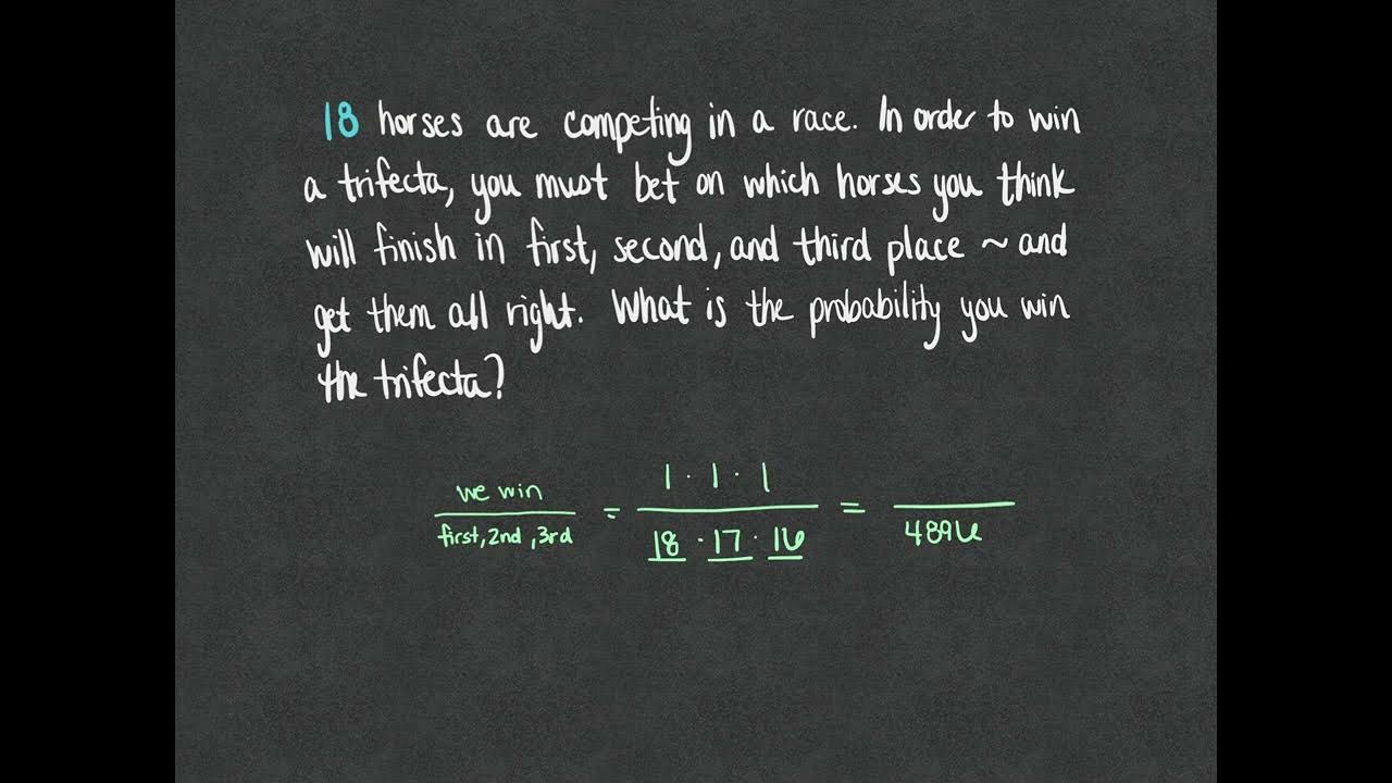 Probability with Permutations and Combinations - YouTube