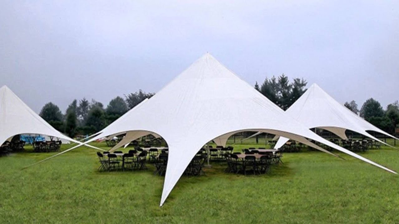 Star Shaped Tent Rental Toronto Mississauga Oakville and the GTA - YouTube