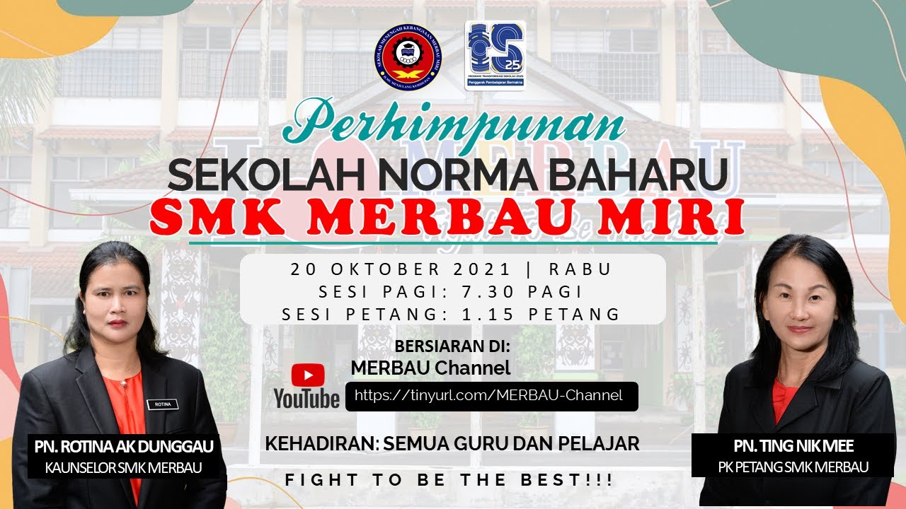 PERHIMPUNAN SEKOLAH NORMA BAHARU | SMK MERBAU MIRI | MINGGU 43 - YouTube
