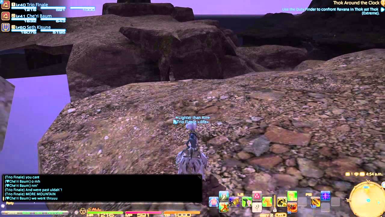 Western Thanalan OOB - FINAL FANTASY XIV Heavensward - YouTube