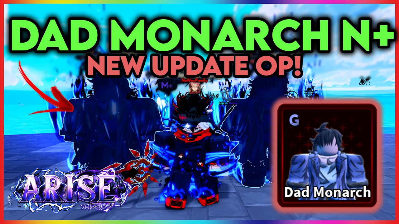 DAD MONARCH RANK N+? NOVO CODICO SECRETO! | Tudo sobre a nova update do ...