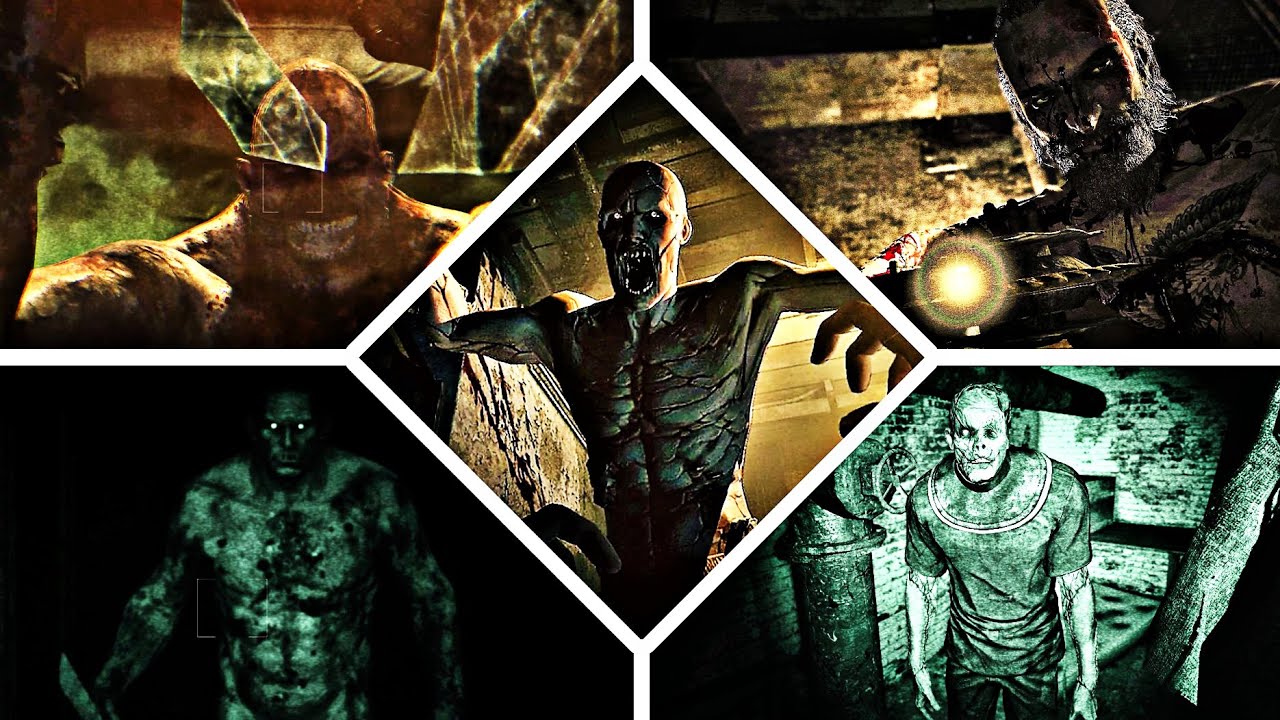 All Jumpscares / SCARY Moments in Outlast & DLC [ 4K60ᶠᵖˢ UHD ] - YouTube