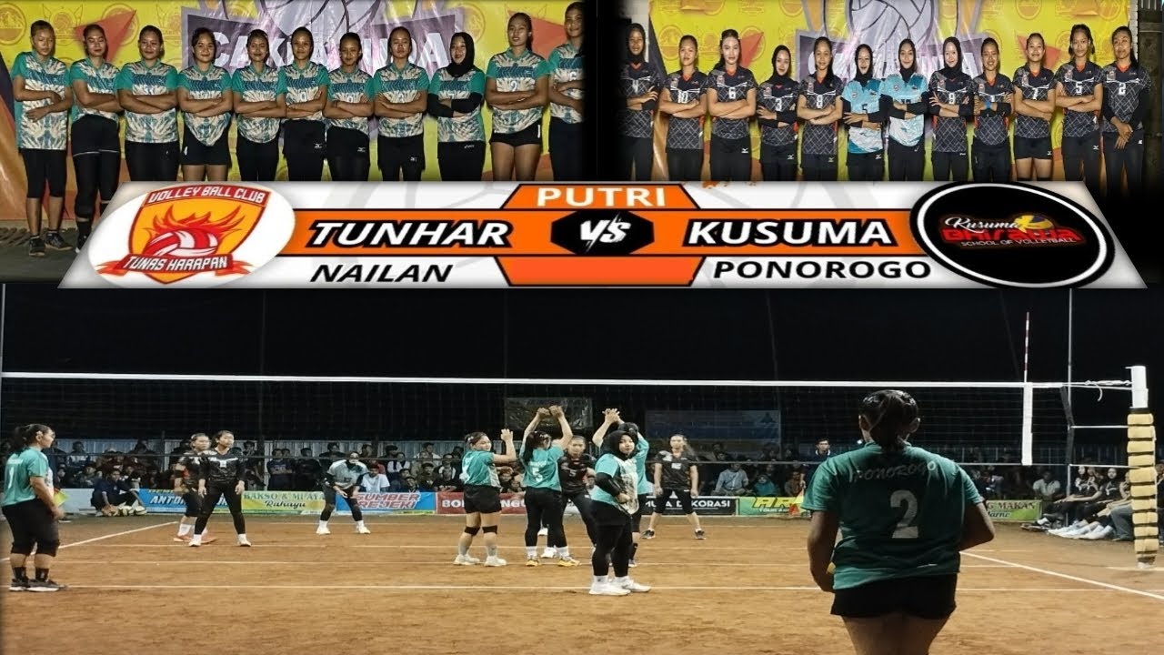 voly putri cakra yuda cup || set penentuan KUSUMA BHIRAWA vs TUNAS ...
