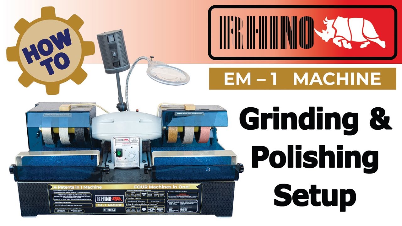 EM-1 Grinding & Polishing Setup - YouTube
