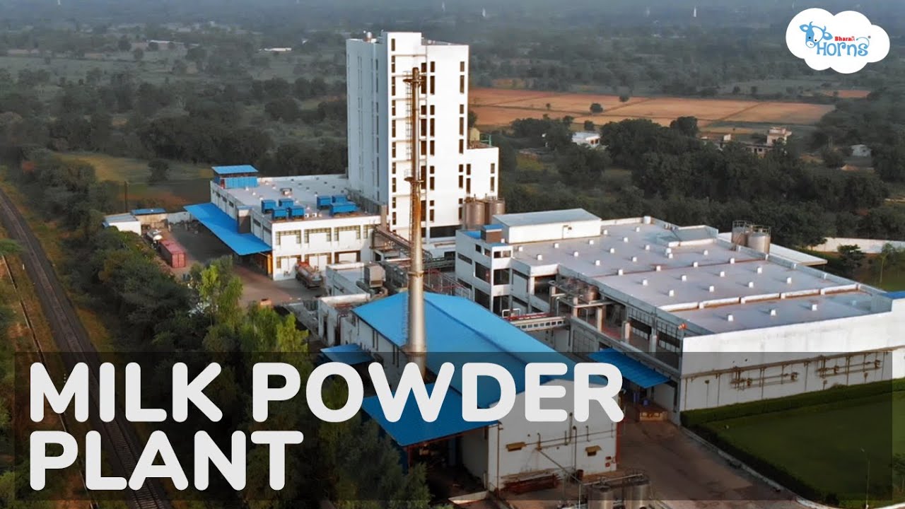 Milk Powder Plant at Bharat Horns | MDFL - YouTube