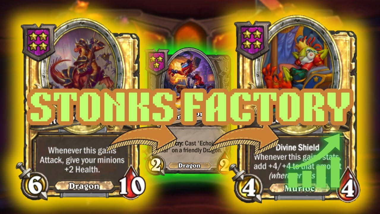 DRAGON + MURLOCS = STONKS? IN SEASON 9 HEARTHSTONE BATTLEGROUNDS! - YouTube