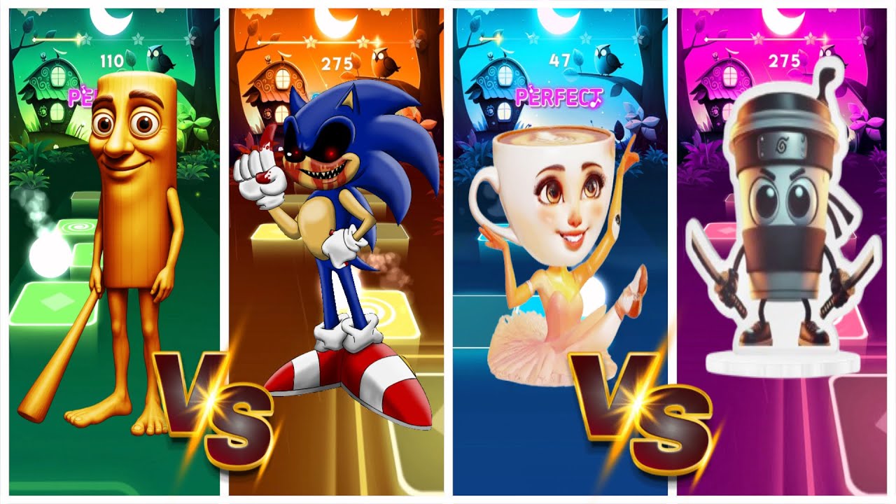 TUNG TUNG SAHUR 🆚 SONIC EXE 🆚 BALERINA CAPUCHINA 🆚 CAPUCHINI ASSASINI ...
