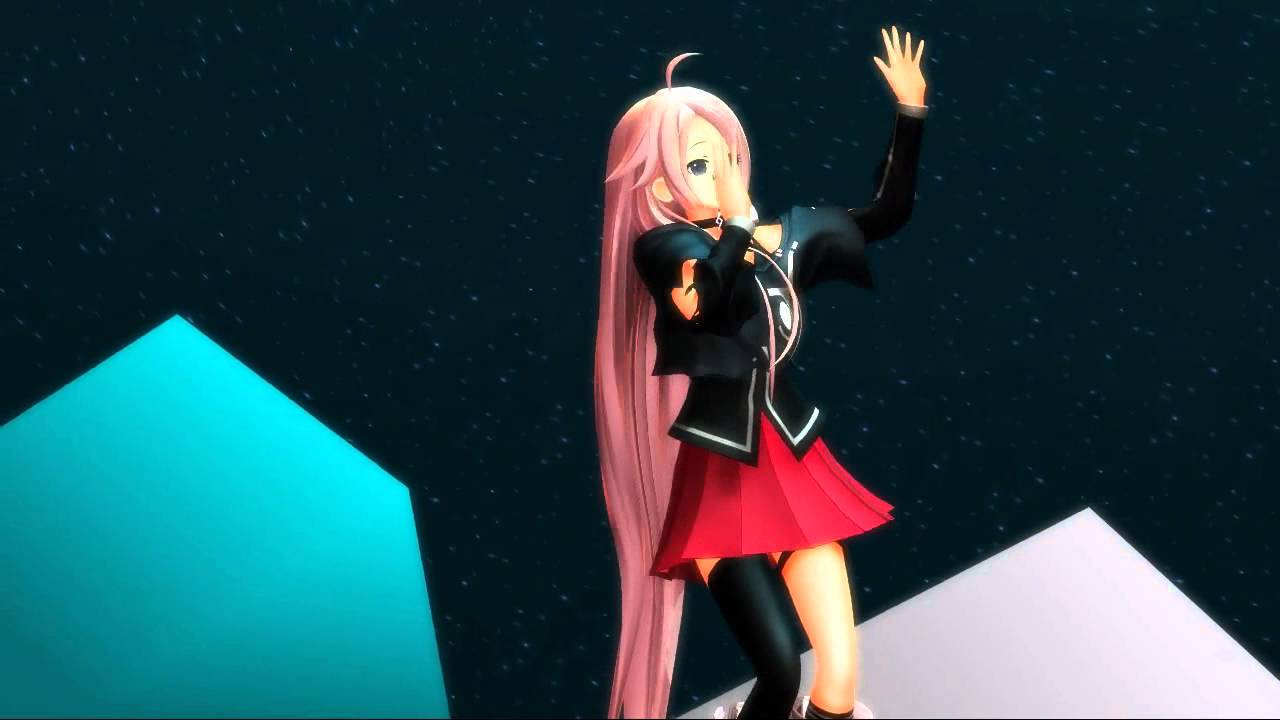 MMD VOCALOID 3 (IA COVER) GALAXIAS!! - YouTube