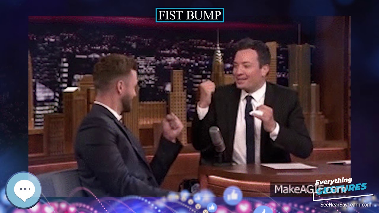 Fist bump ️ EVERYTHING GESTURES 👍 - YouTube