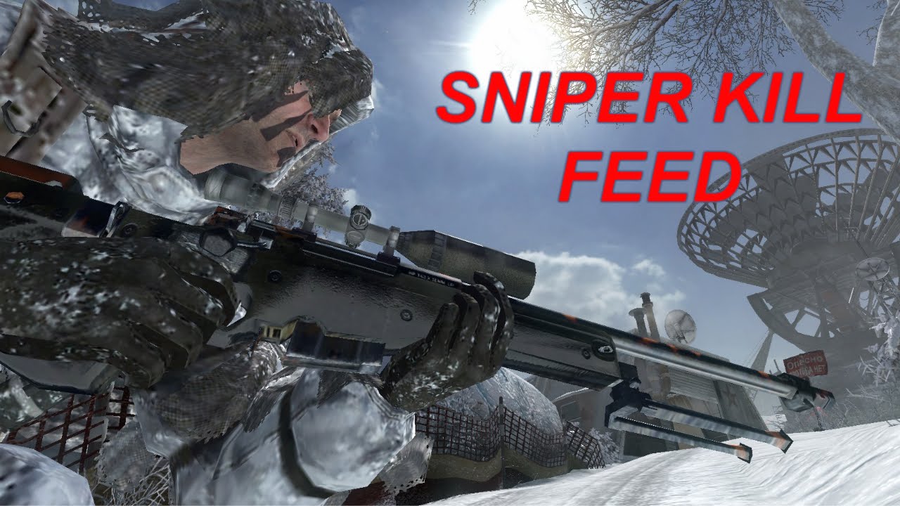 Black ops Sniper kill feed - YouTube