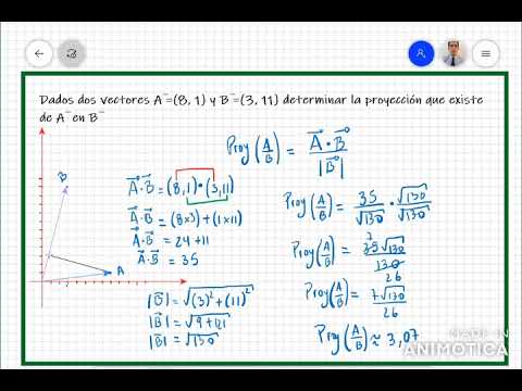 VECTORES Proyección escalar Ejercicios - YouTube