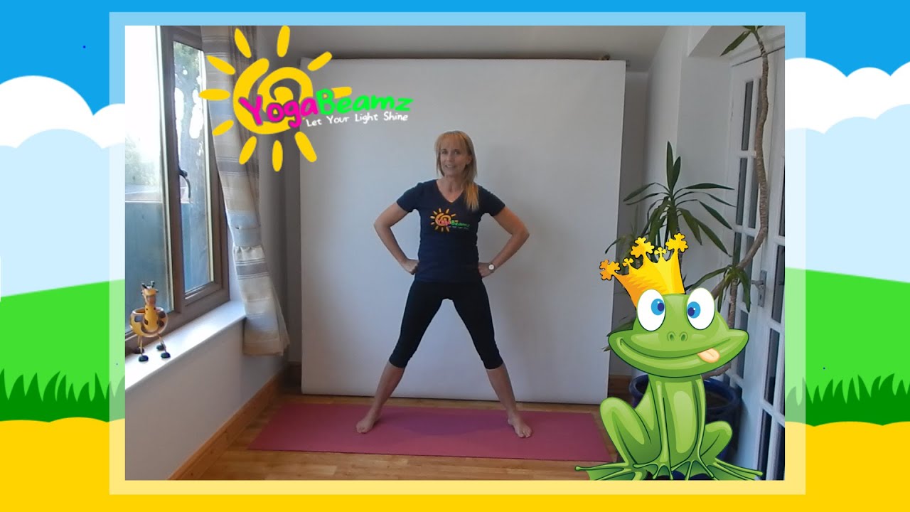 YogaBeamz | Toddlers 'The Princess & The Frog' Kids Yoga Adventure ...
