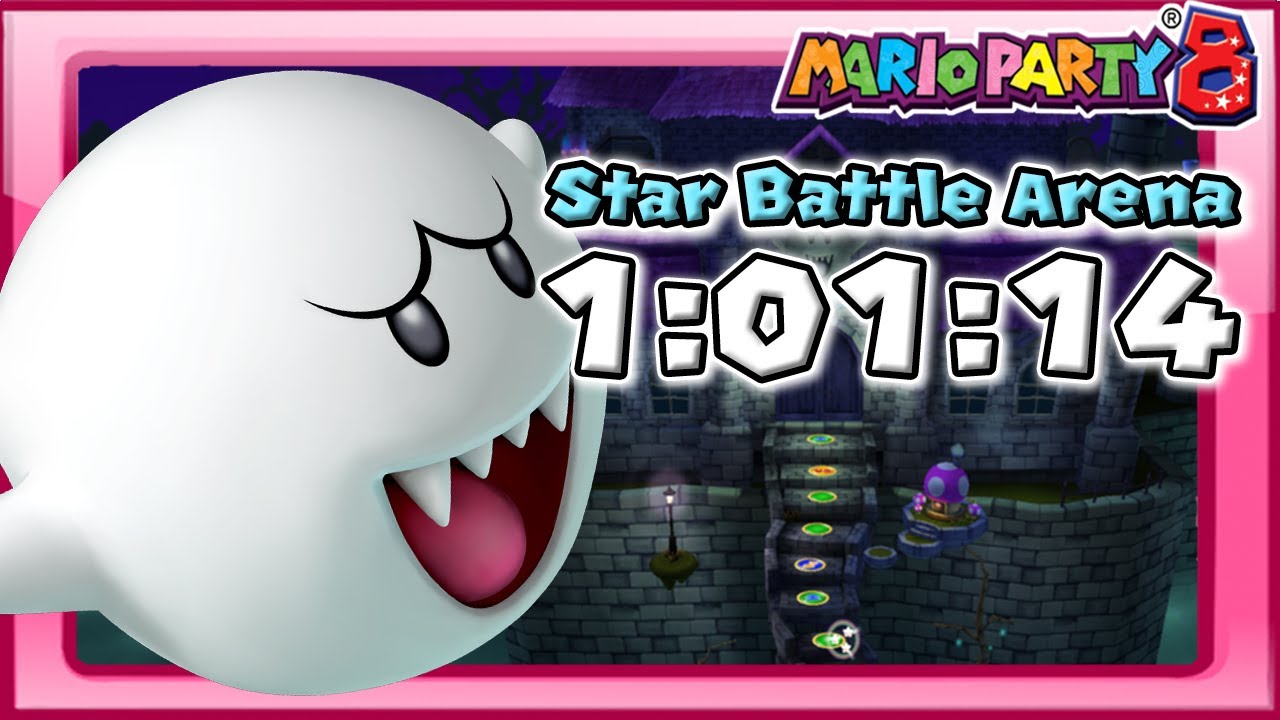 Mario Party 8 Speedrun: Star Battle Arena [1:01:14] - YouTube