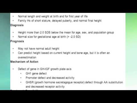 Constitutional Growth Delay - Dr M. Hanna - YouTube