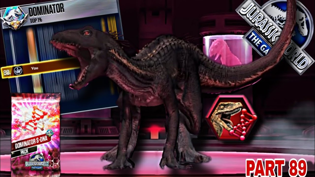 FREE!.. INDORAPTOR SUPER DNA 🔥 | DOMINATOR REWARD🔥 JURASSIC WORLD THE ...