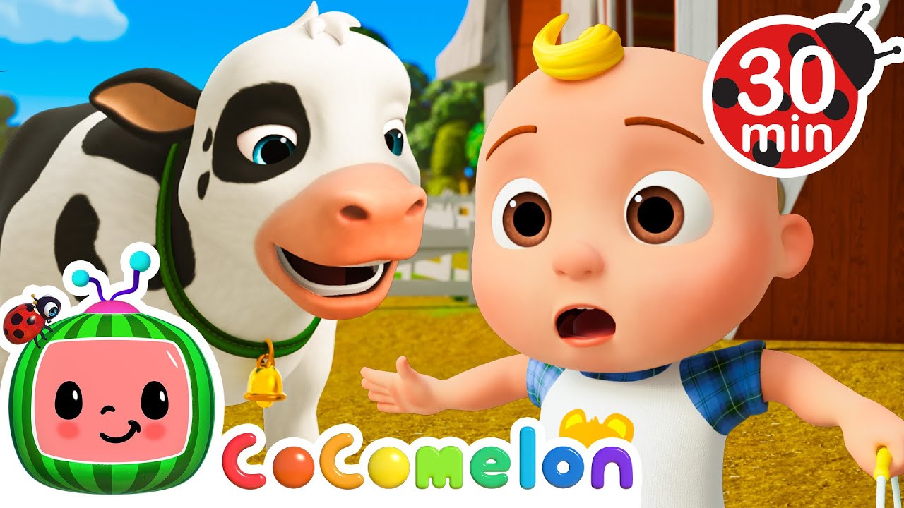 CoComelon Farm Animals For Kids | Old MacDonald + BINGO + More ...