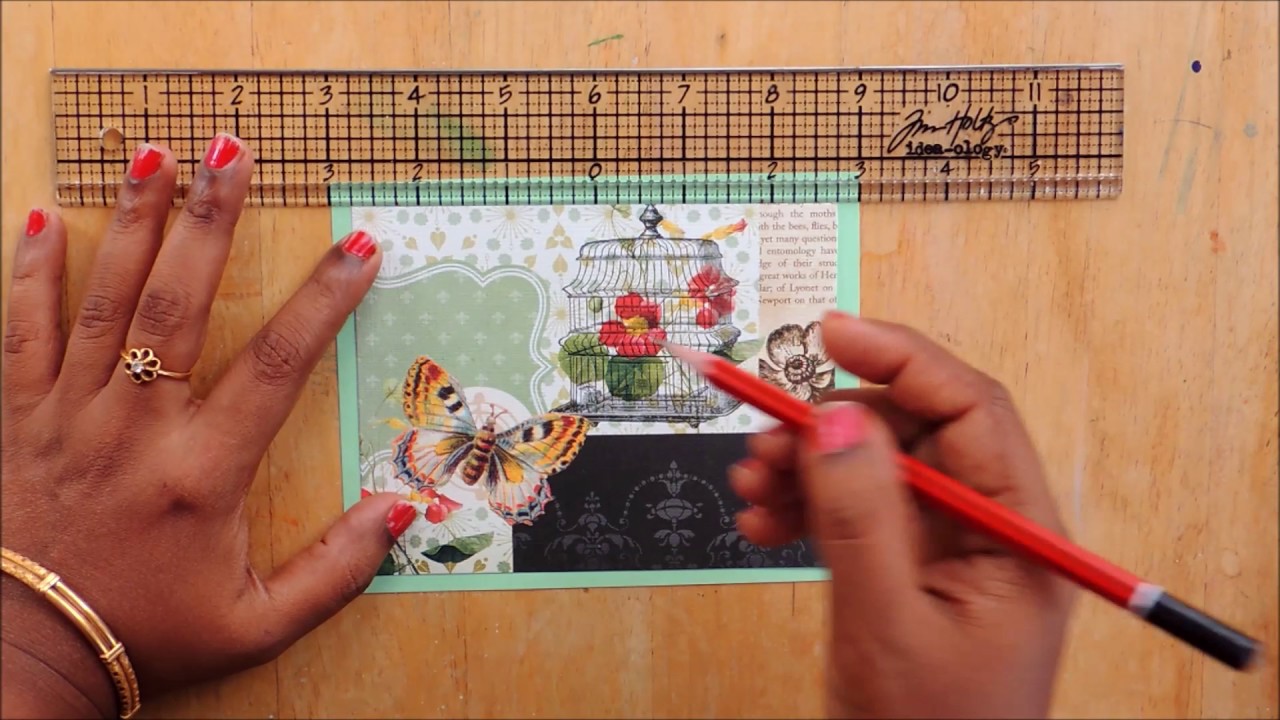 Using Rulers to create Perfect Mats, Card Bases and more - YouTube