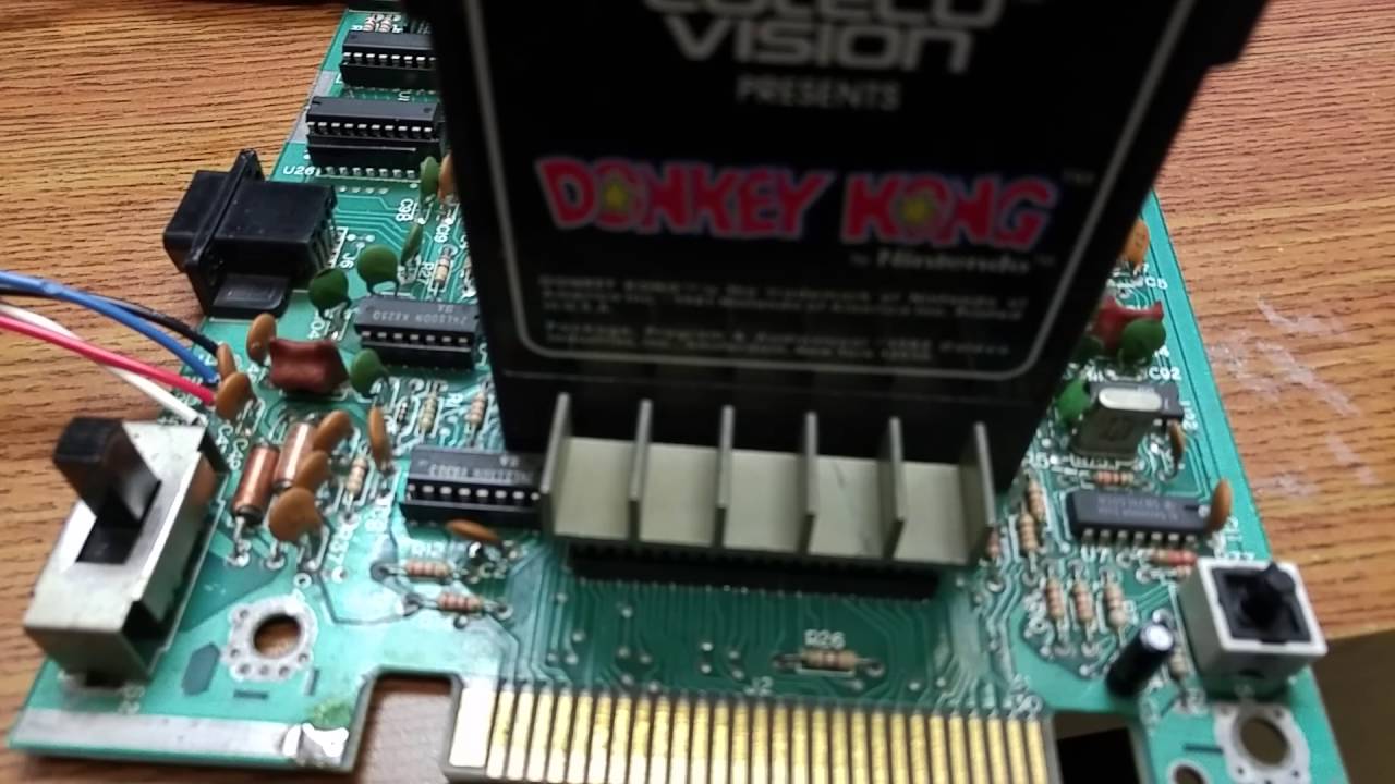 How to fix a non working Colecovision motherboard. - YouTube