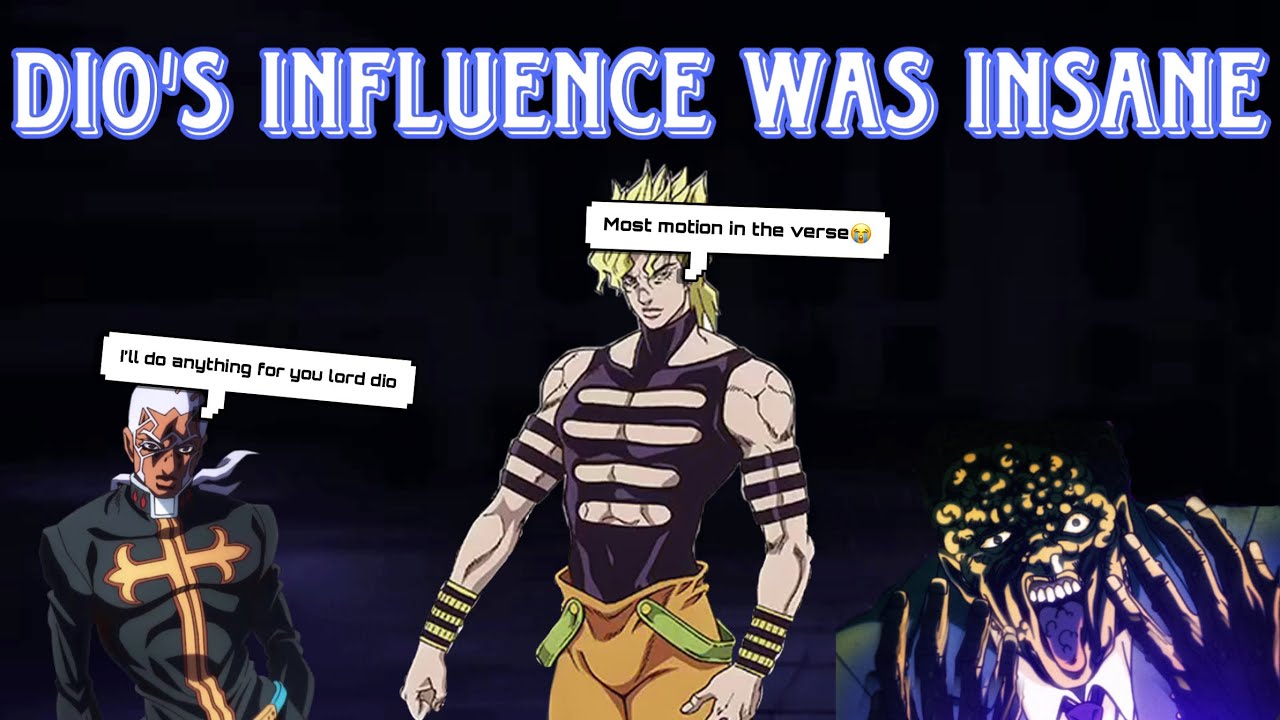 How DIO Affected JJBA In The 80s Pre Part 3😭 - YouTube