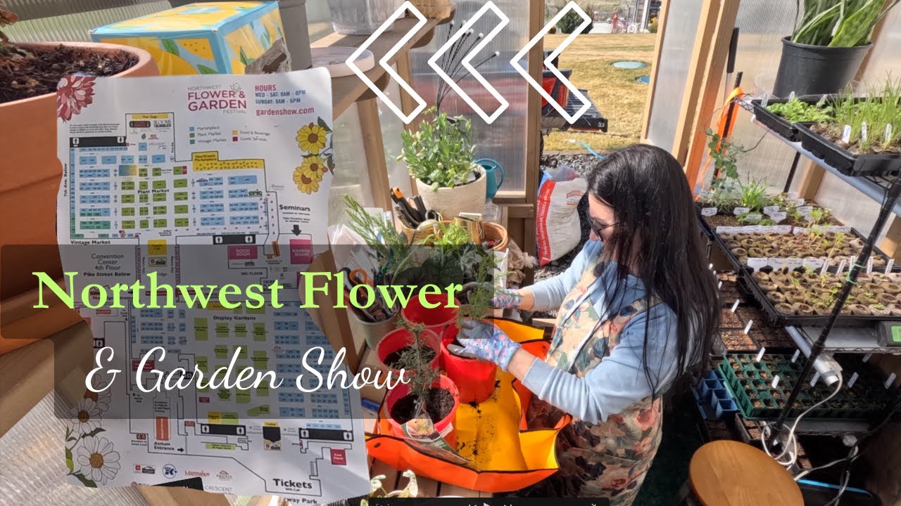 🪴 My trip to the Northwest Flower & Garden show in Seattle!! 🌷 - YouTube