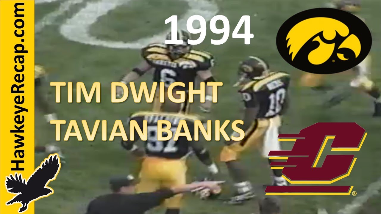 Iowa Hawkeyes vs Central Michigan - Kinnick Stadium 9/3/1994 - Debut of ...