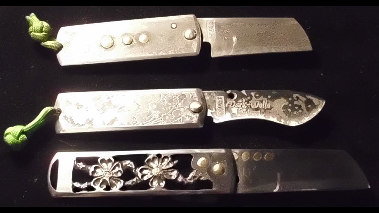 New Custom Friction Folder Knife - YouTube