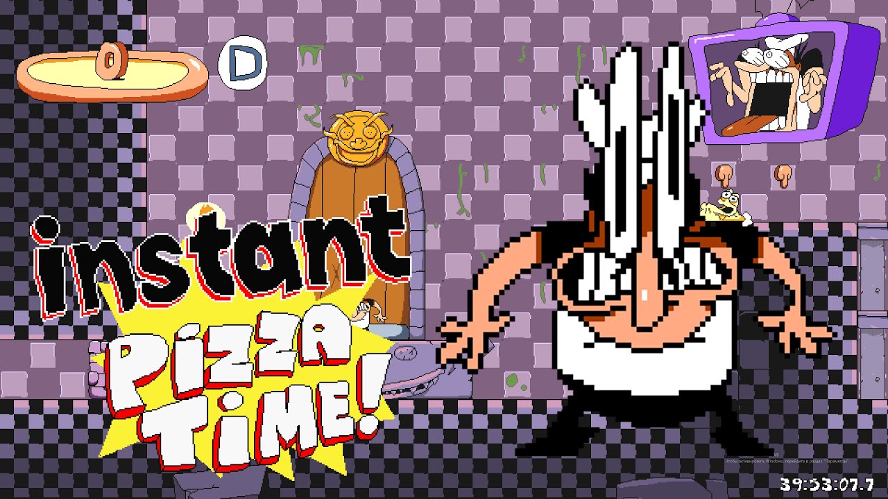 Hardmode Pizza Tower - John Gutter - Pizza panic all time - YouTube