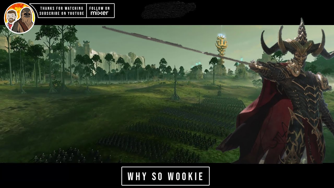 WARHAMMER 2 QUEST BATTLE(MALEKITH - SUPREME SPELLSHIELD) - YouTube