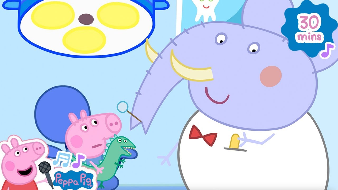 Dentist Song +More Kids Songs & Nursery Rhymes | Peppa Pig Cartoon ...
