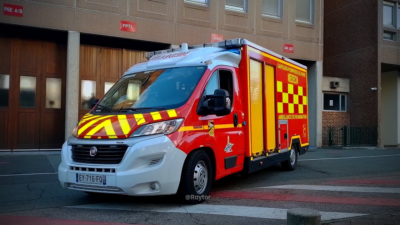 Compilation BSPP I CECO 8, AR, VSAV 2022, FPT PSE, VSAV 2020 - YouTube