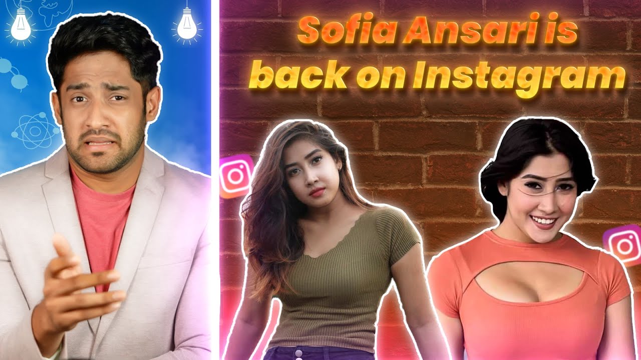 Sofia Ansari is Back on Instagram! - YouTube
