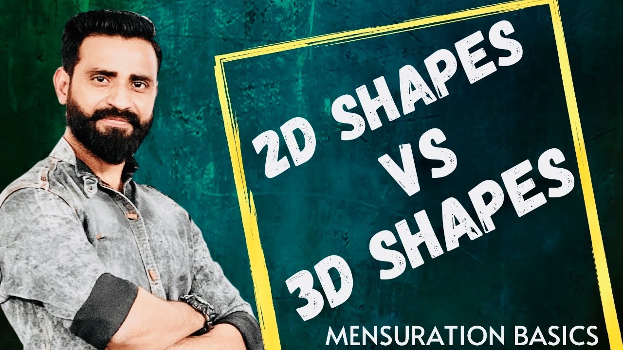 2D and 3D Shapes || Mensuration ||Surface Area and Volume || Class 9th ...