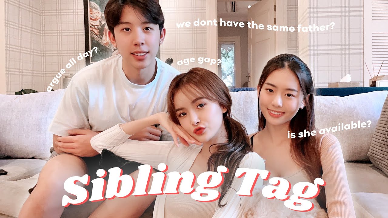 Sibling Qanda 👩â€ðŸ‘§â€ðŸ‘¦ 回应家åºå…³ç³» 家里是åšä»€ä¹ˆçš„ æ›¾ç»åµæž¶ I Gave My Sister A Makeover 😶