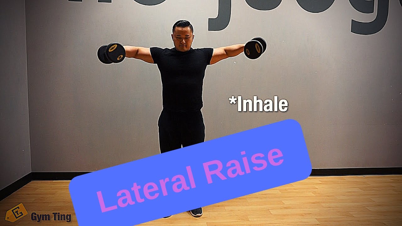 How to do Lateral Raises for broader shoulders - YouTube