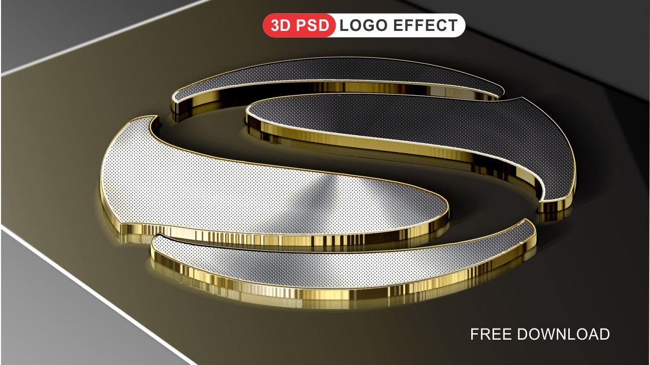 How to make 3D PSD Logo Effect | Graphics Design | Free Download | Page ...