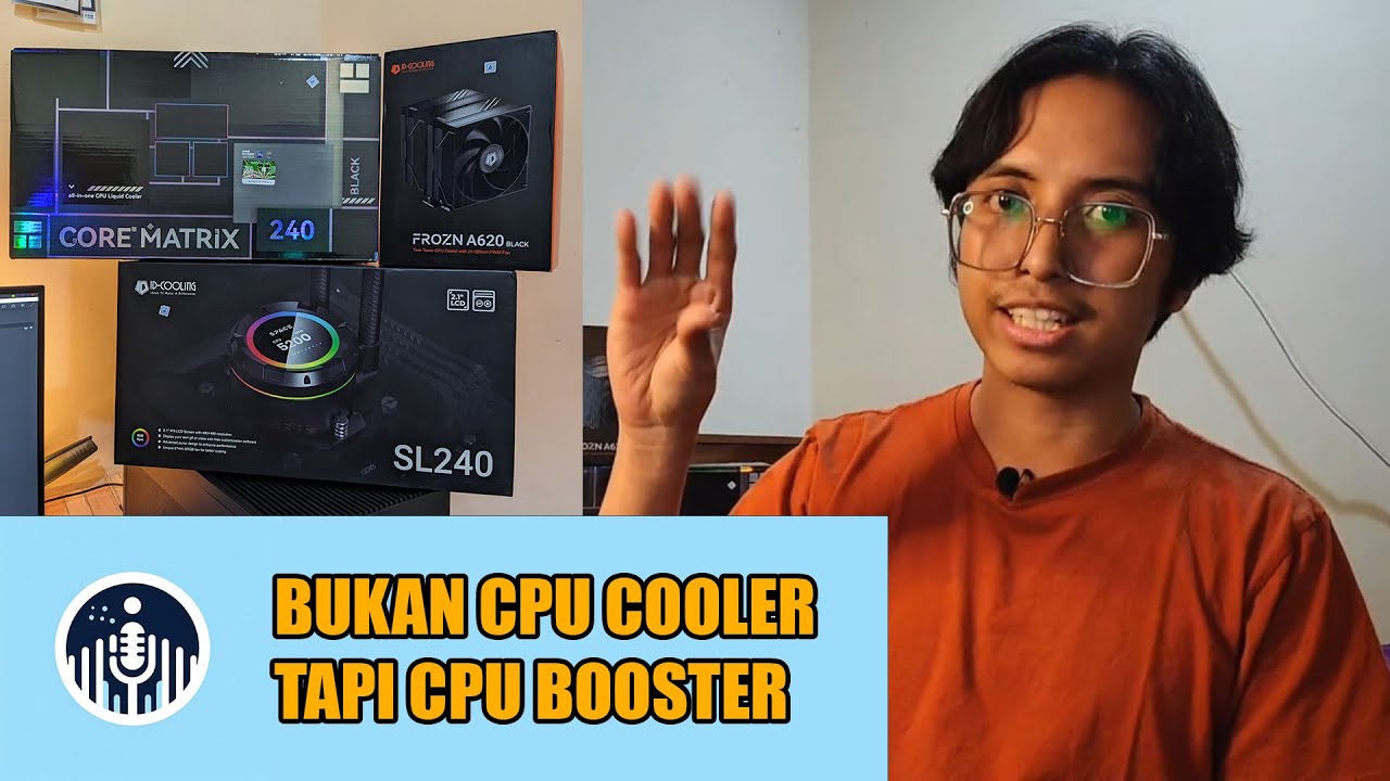 SAATNYA CPU COOLER DISEBUT CPU BOOSTER | Ngetes Frozn A620, Space SL240 ...