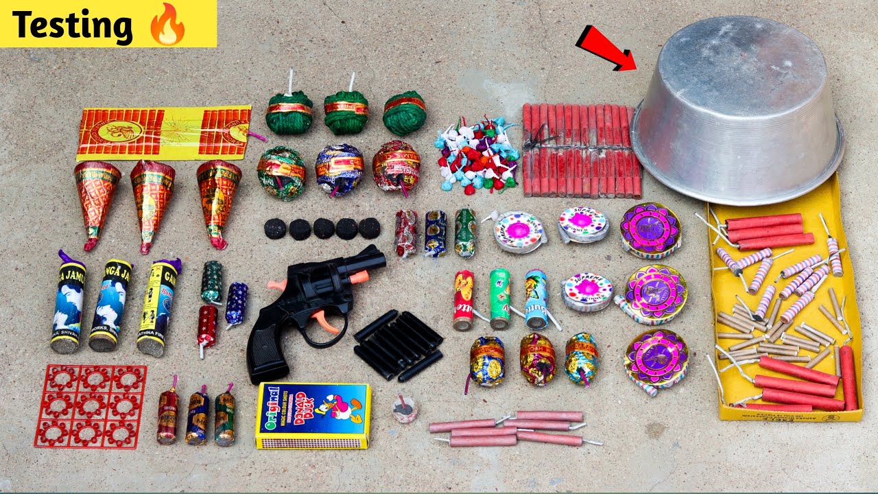 New Fireworks Testing 2025 | Unique Type of Patakhe Testing | Diwali ...